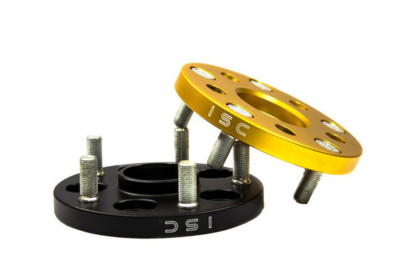 ISC Suspension 5x100 to 5x114 25mm Wheel Adapters Gold - Set of 4 ...