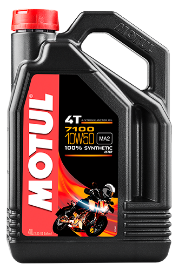 Motul 4L 7100 4-Stroke Engine Oil 10W50 4T – Kinetic Motorworks